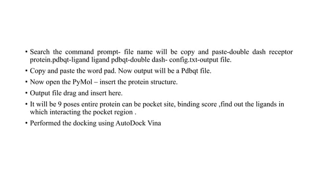 Molecular docking and it application ... | PPT