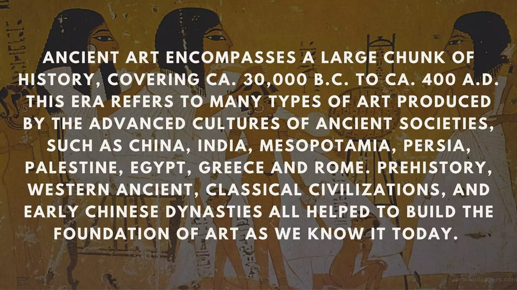 Art History Timeline | PPTX