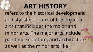 Art History PowerPoint Presentation | PPTX