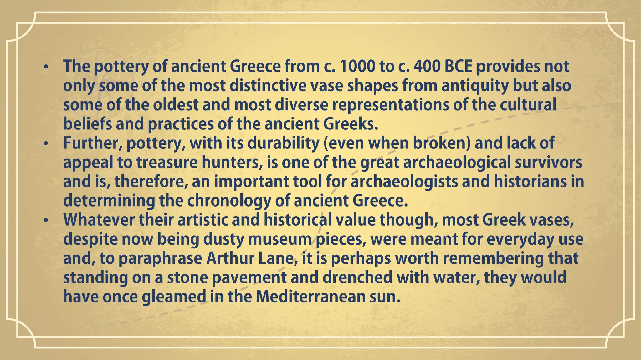 ART HISTORY GREEK, EGYPTIAN & ROMAN | PDF