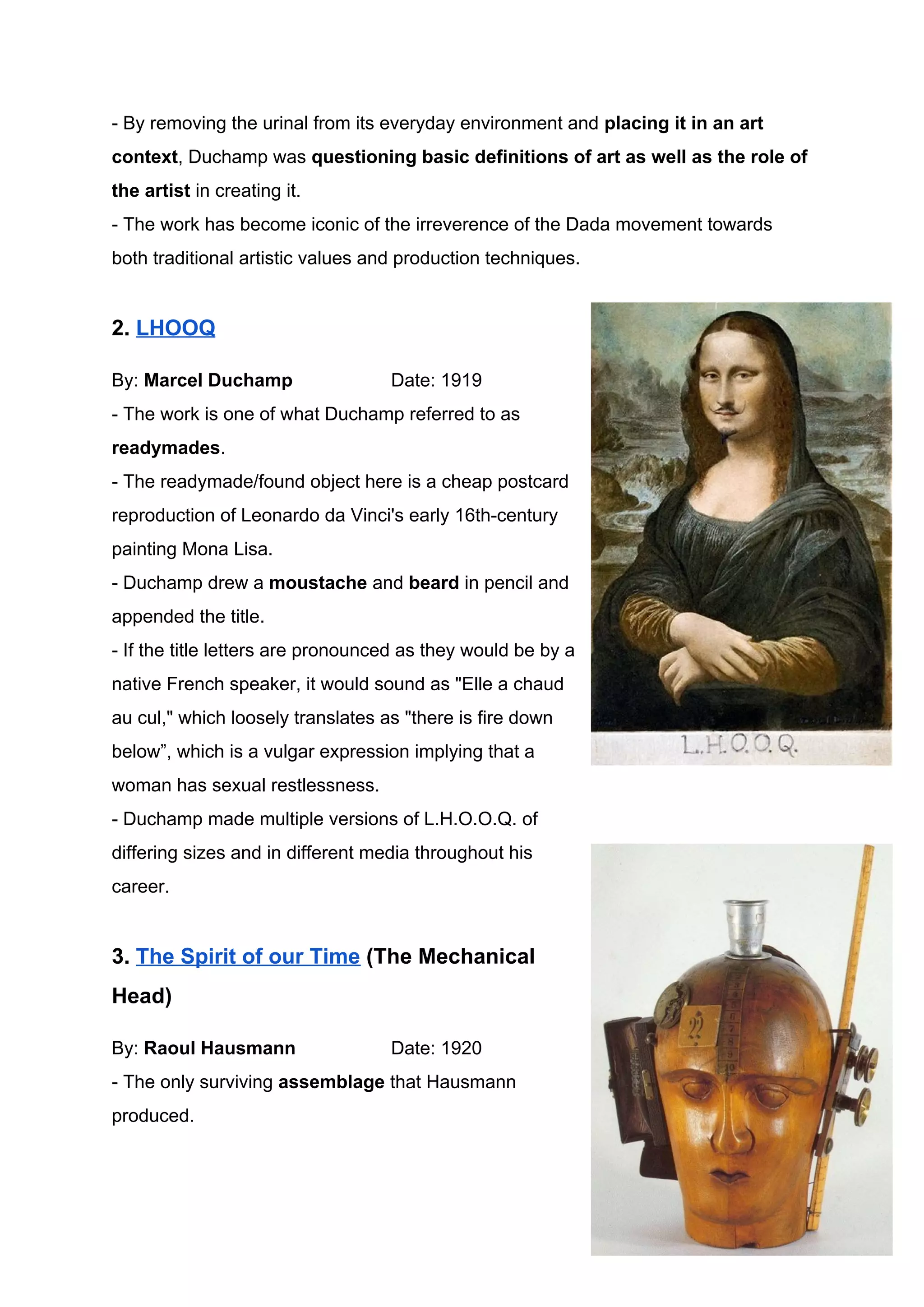 Art history - Study Notes | PDF