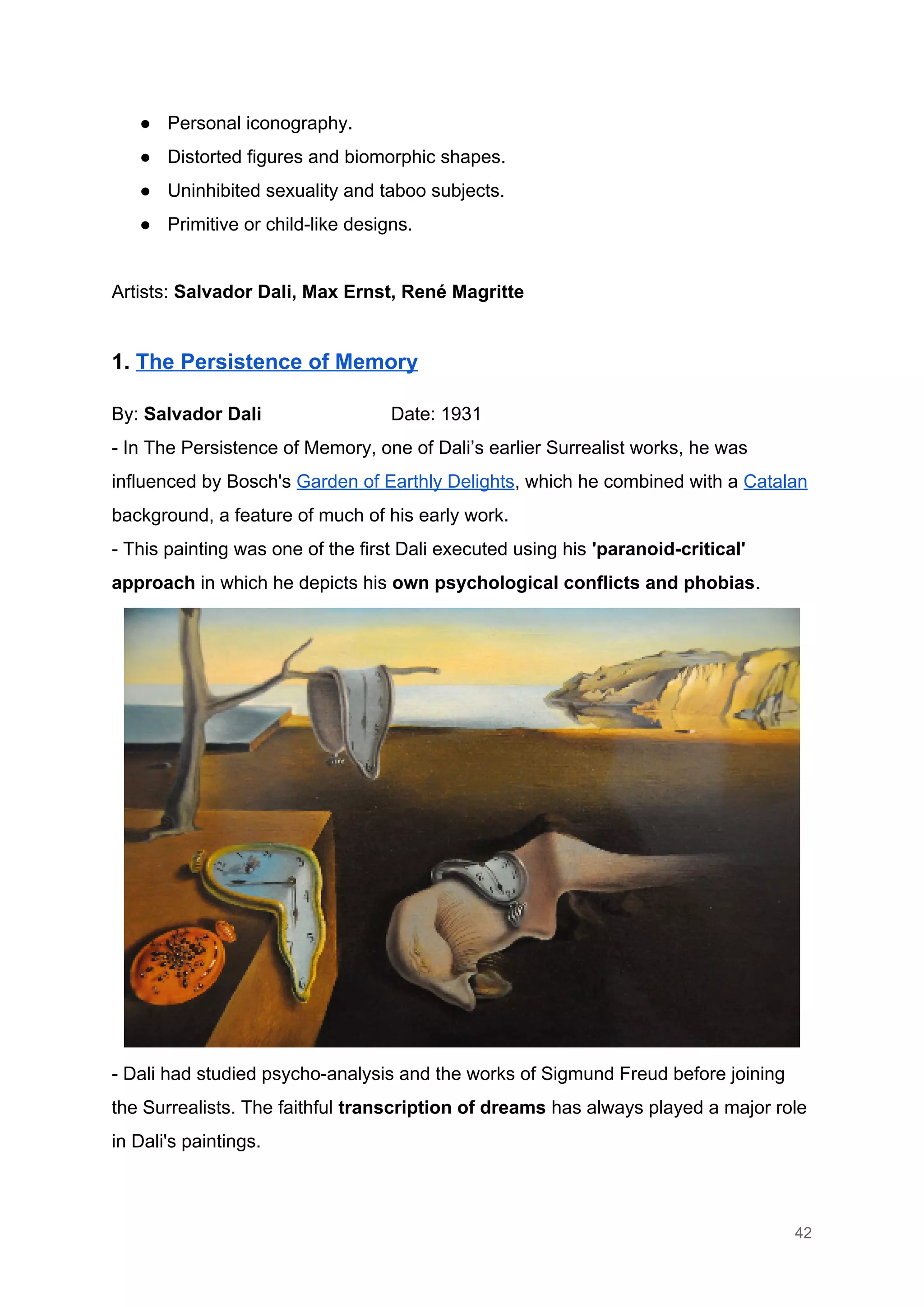 Art history - Study Notes | PDF