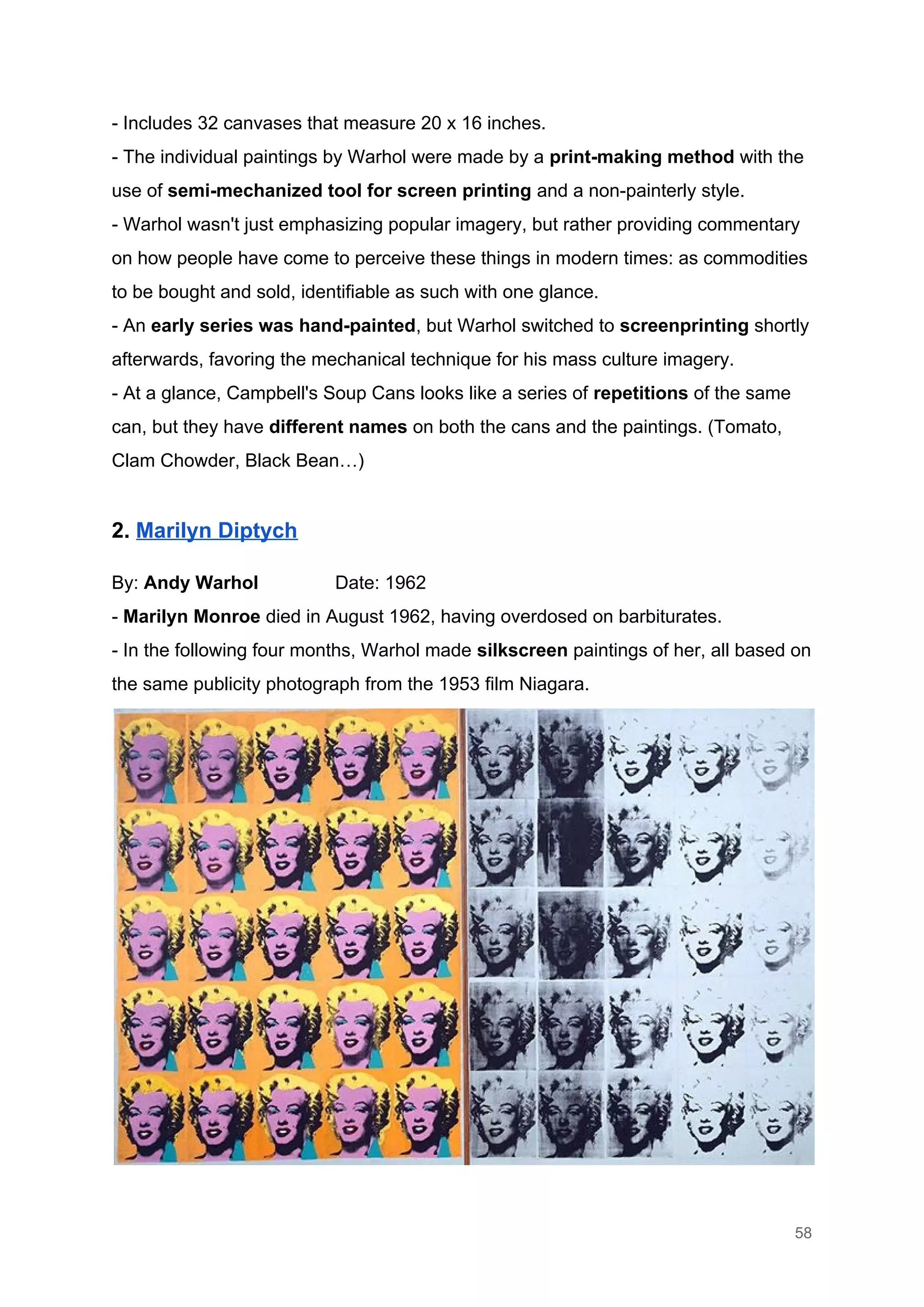 Art history - Study Notes | PDF