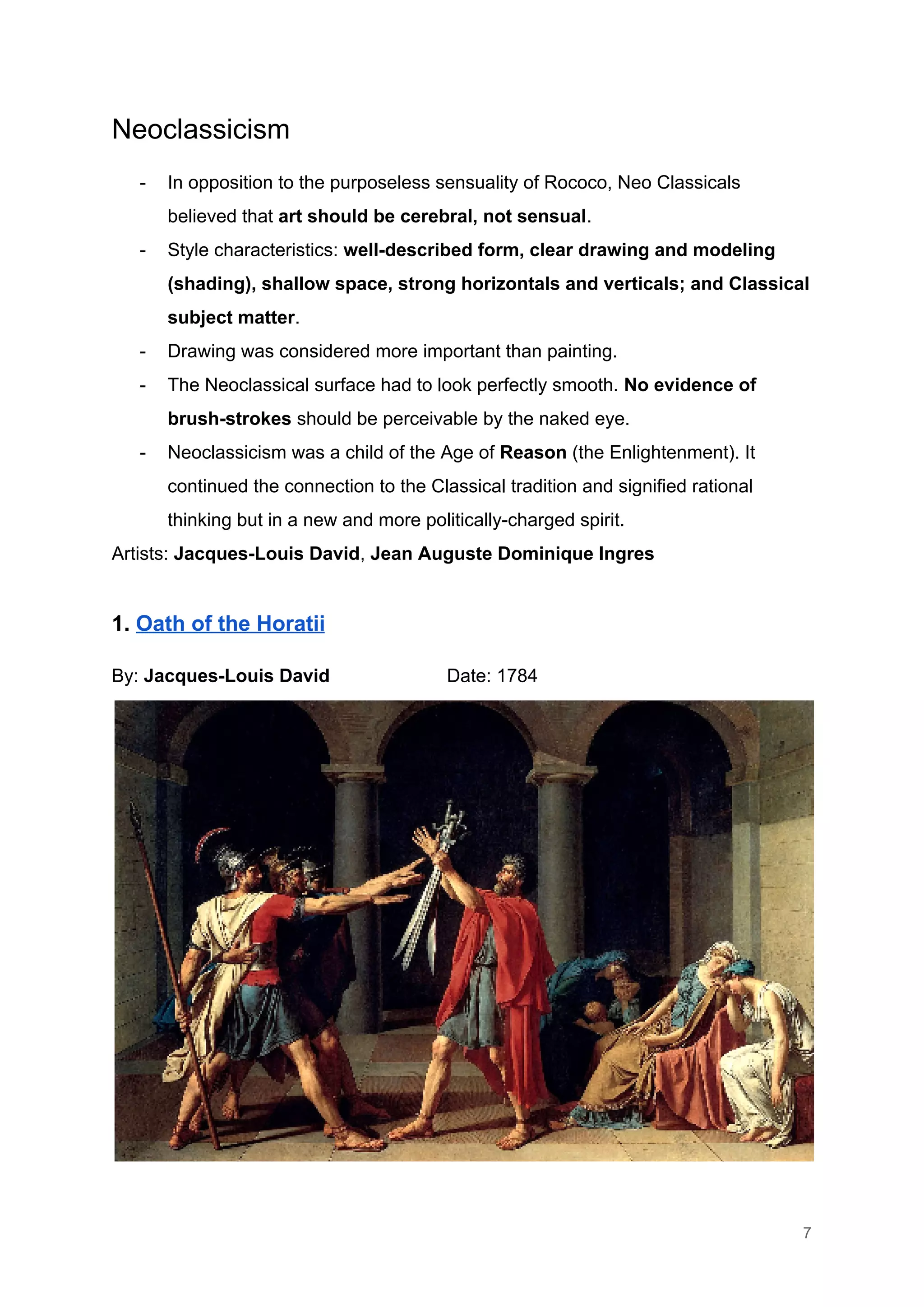 Art history - Study Notes | PDF