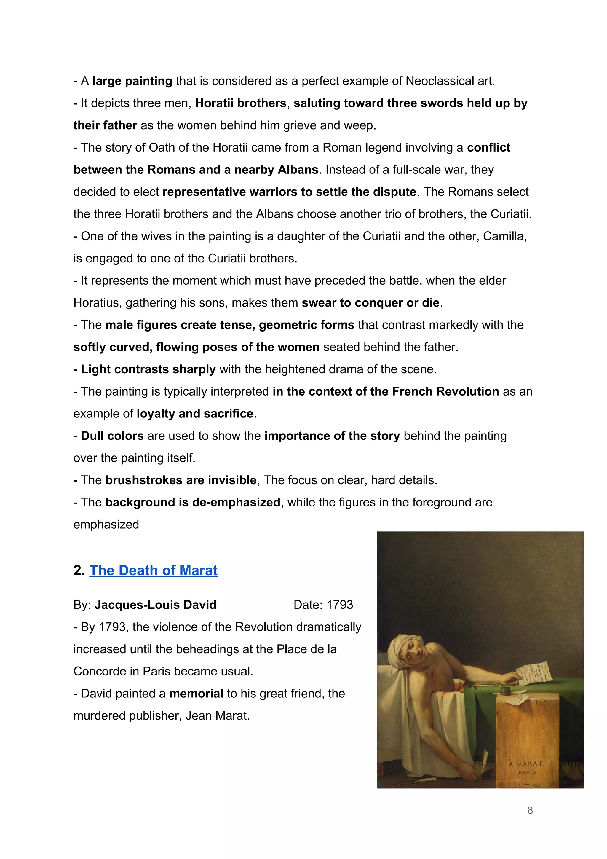 Art history - Study Notes | PDF