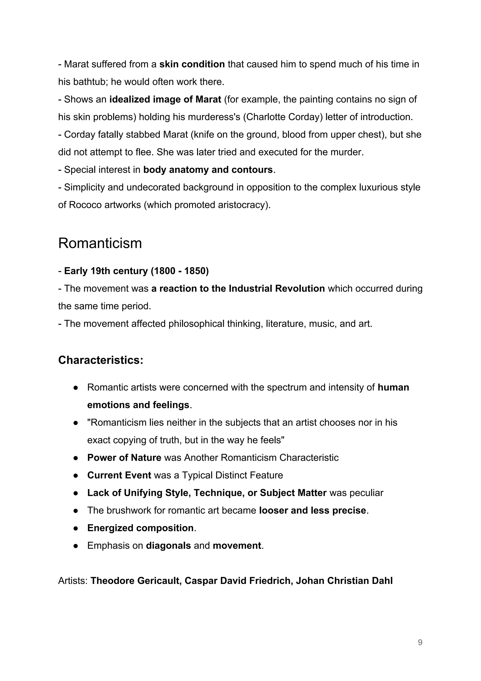 Art history - Study Notes | PDF