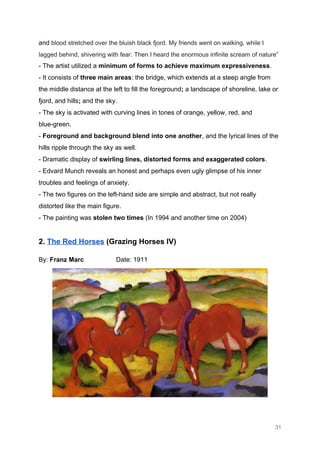 Art history - Study Notes | PDF