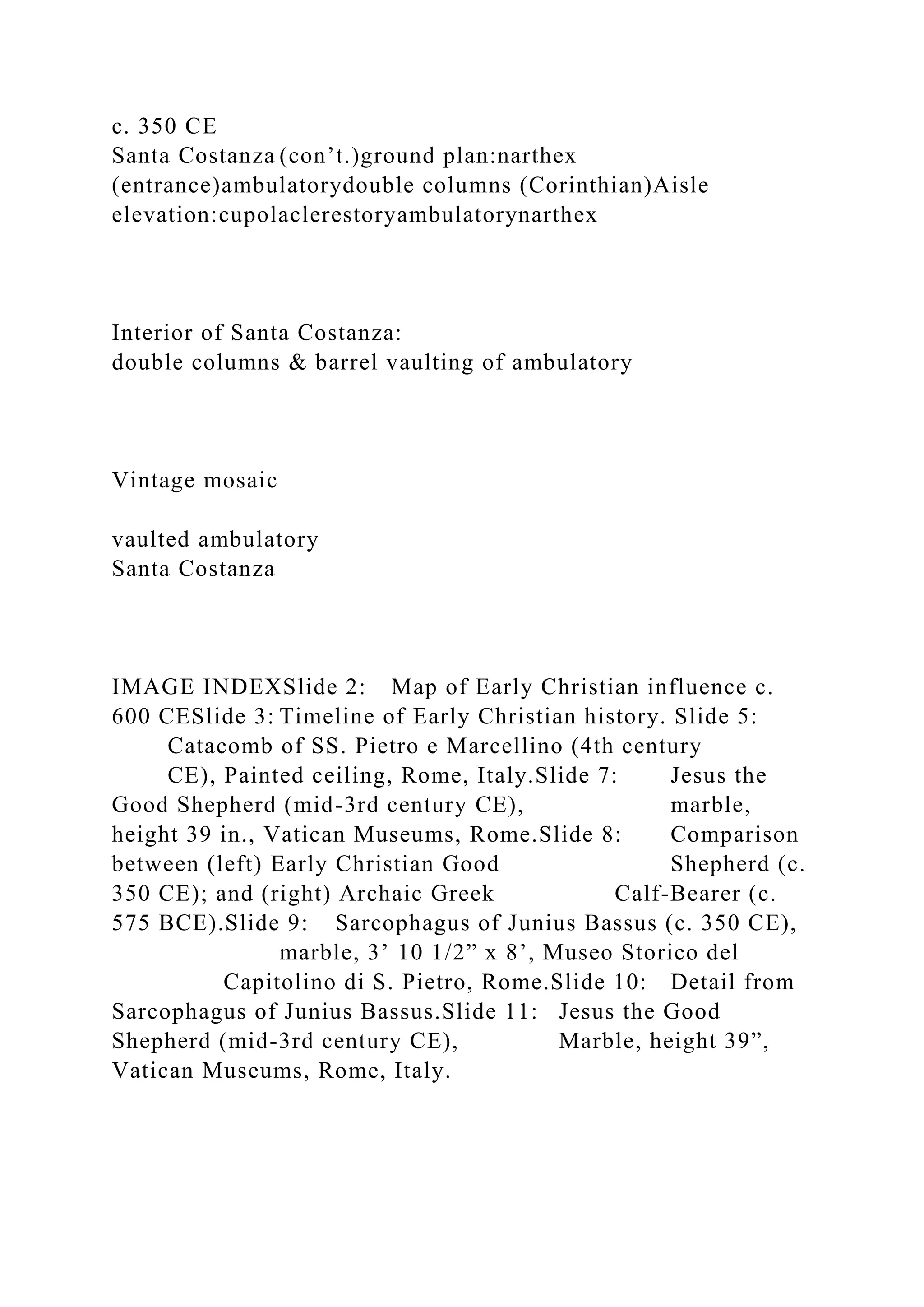 Art History 131Early ChristianMap of Early Chris.docx