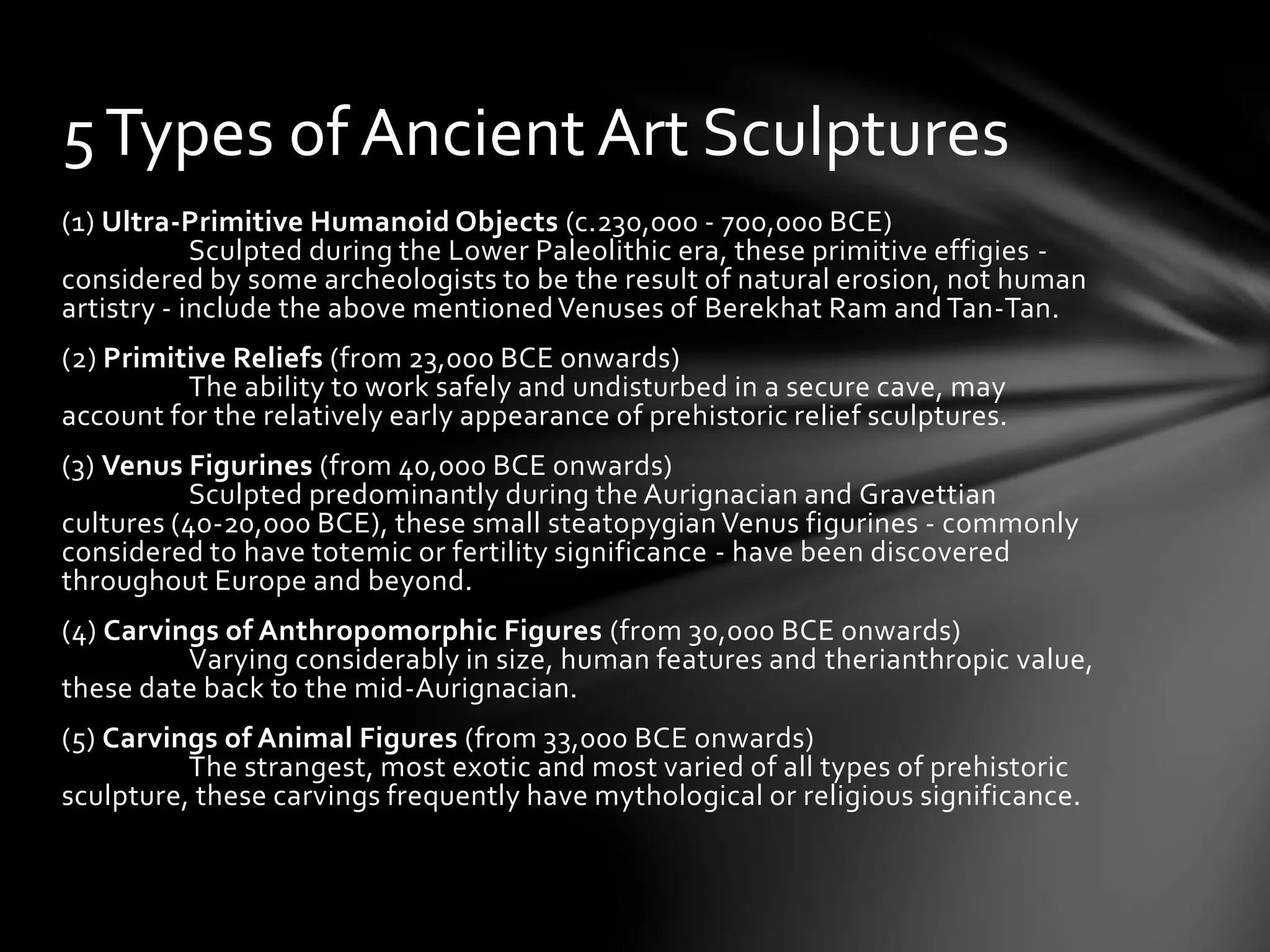 Art History Ancient Art Lecture 2 | PPTX