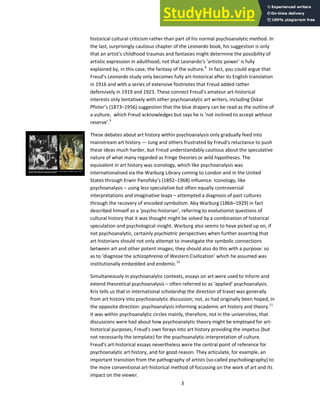 Art History And The Mind Questioning The Shift From Psychoanalysis To ...