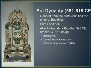Chinese and Korean Art before 1279 CE - Art History Survey I | PPTX