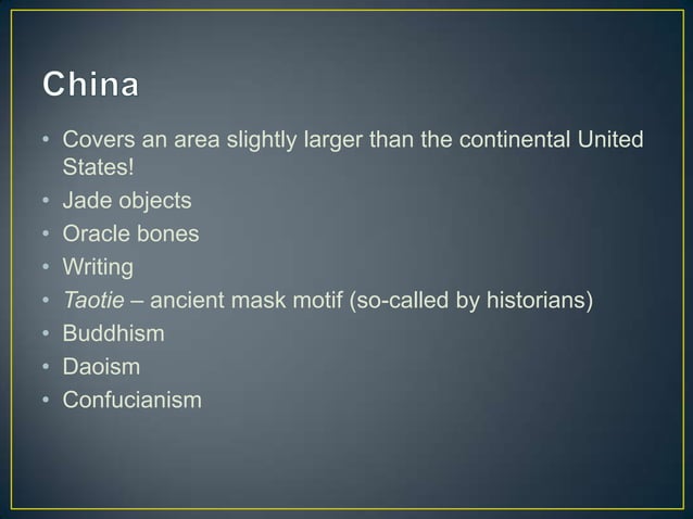 Chinese and Korean Art before 1279 CE - Art History Survey I | PPTX ...