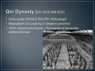 Chinese and Korean Art before 1279 CE - Art History Survey I | PPTX