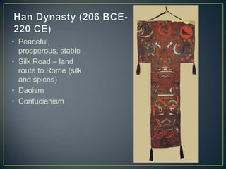 Chinese and Korean Art before 1279 CE - Art History Survey I | PPTX