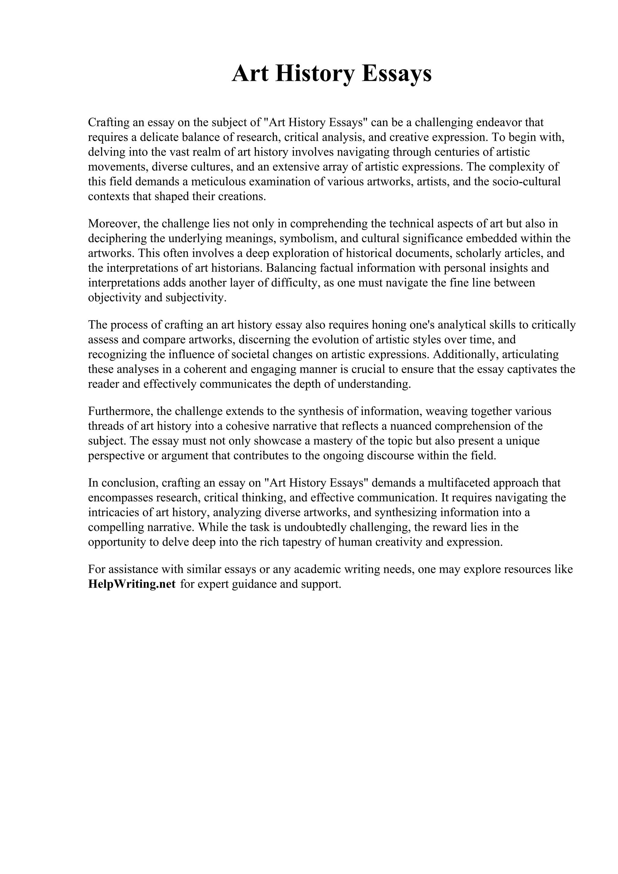 Art History Essays.pdf