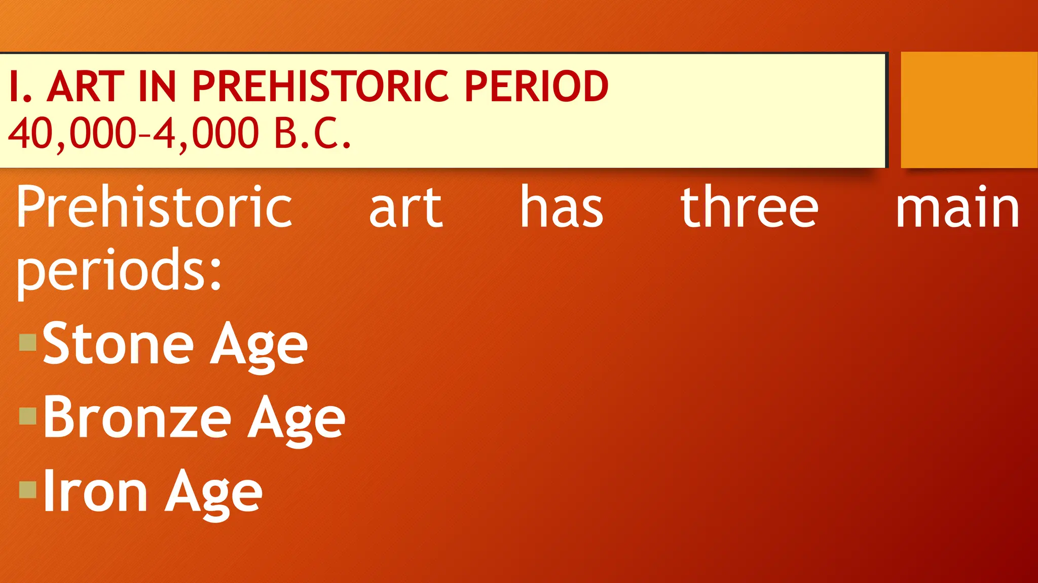 Art History I.pptx history of arts pictures and definitions. | PPTX