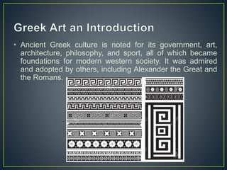 Art history lecture 7 greek art | PPTX