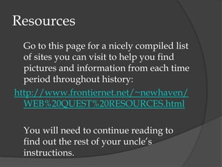 Art history webquest | PPTX