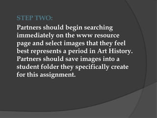 Art history webquest | PPTX
