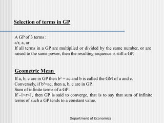 Arithmetic and geometric mean | PPT