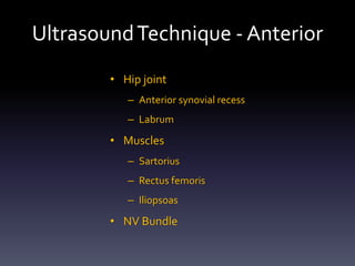 Ultrasound - Hip | PDF