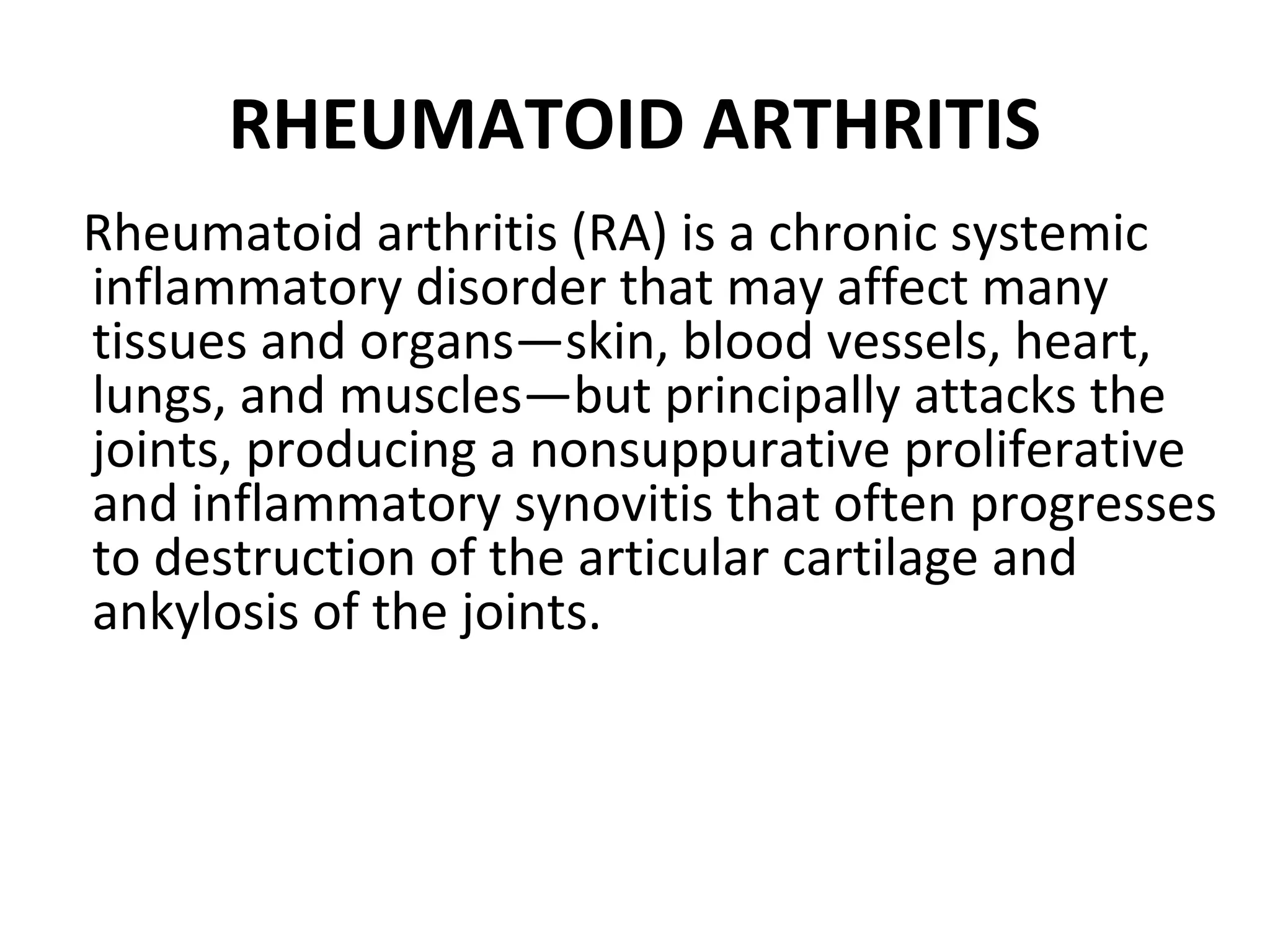 Arthritis | PPT