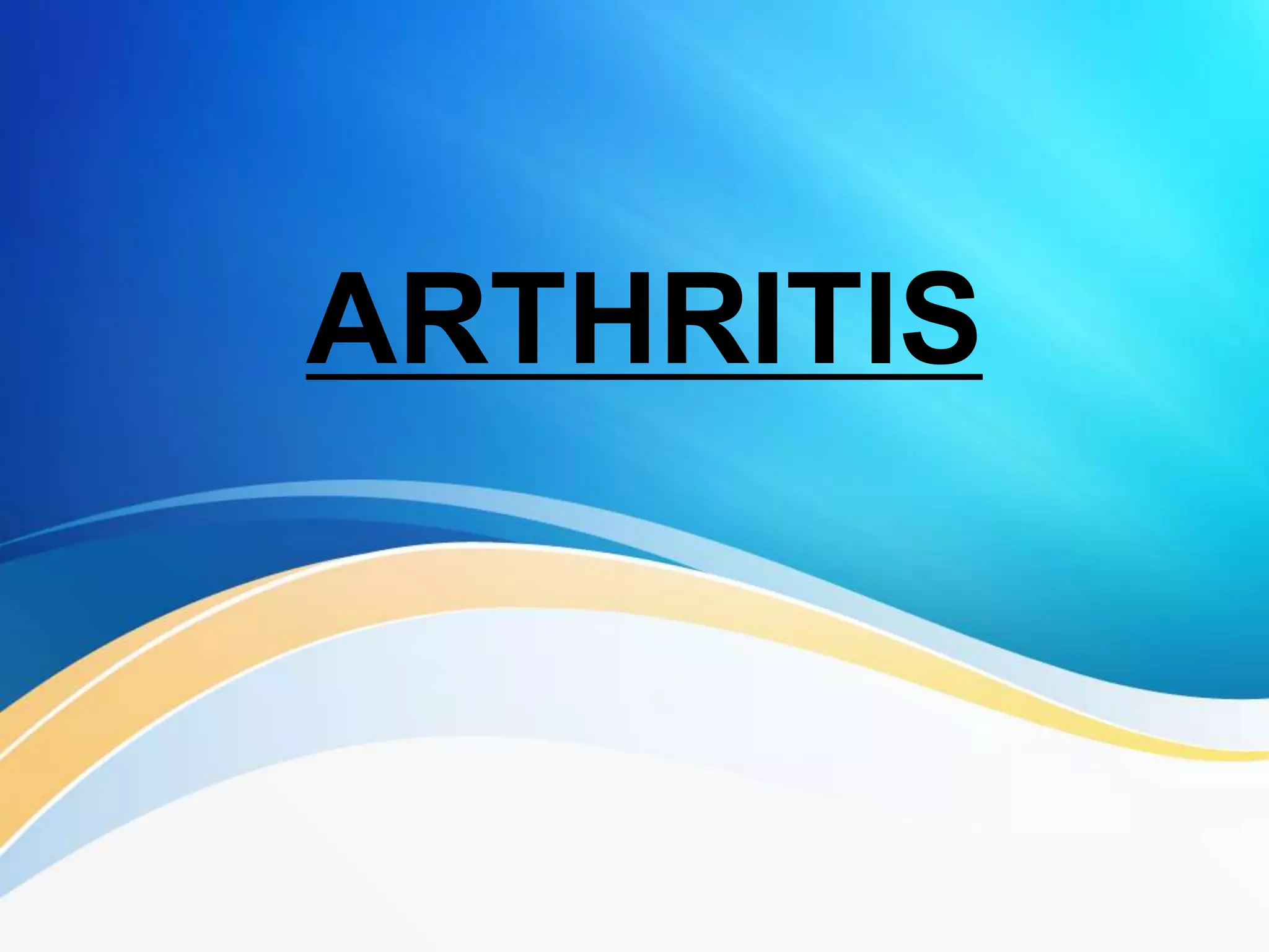 Arthritis | PPT