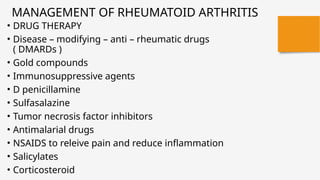 ARTHRITIS MEDICAL SURGICAL NURSING , TYPES OF ARTHRITIS AND IT'S ...