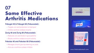 Arthritis Treatments, Symptoms & Causes - The Lotus Biotech | PPT