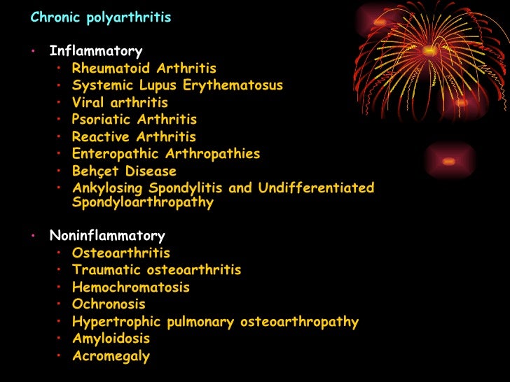 Clinical approach to Arthritis