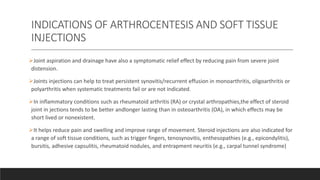 Arthrocentesis and Injection of Joints.pptx