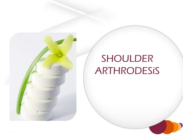 arthrodesis | PPTX