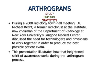 Arthrograms Presentation | PPT