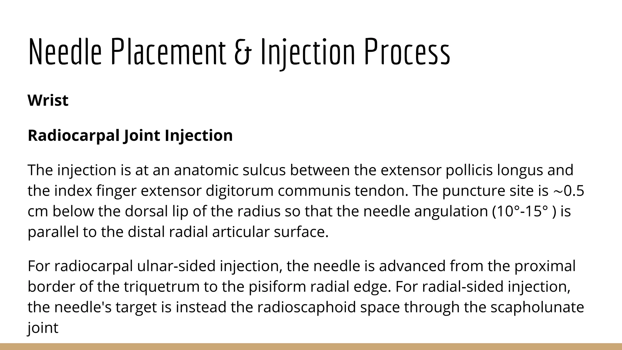 Arthrography of the Shoulder, Ankle and Wrist.pptx