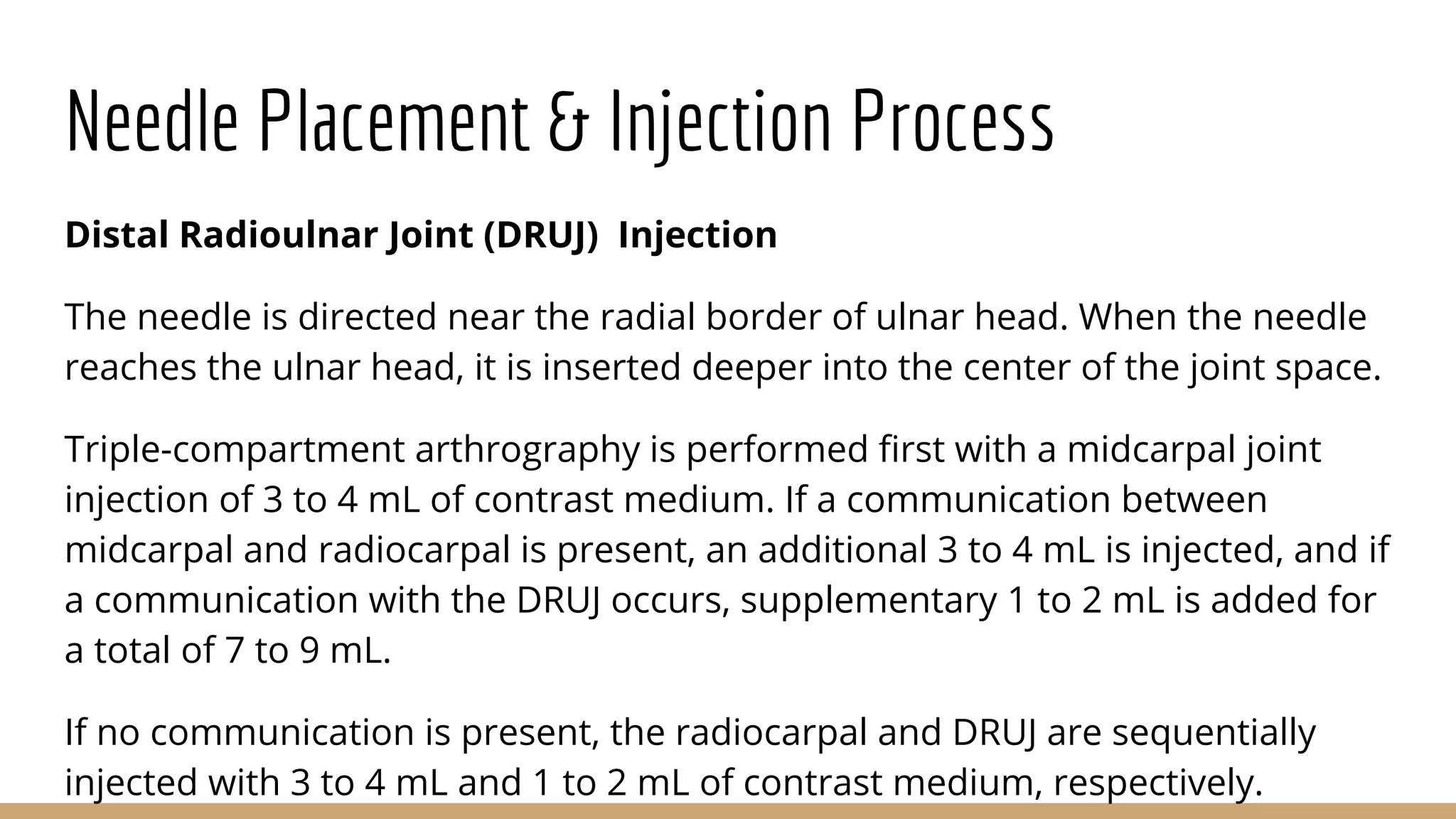 Arthrography of the Shoulder, Ankle and Wrist.pptx