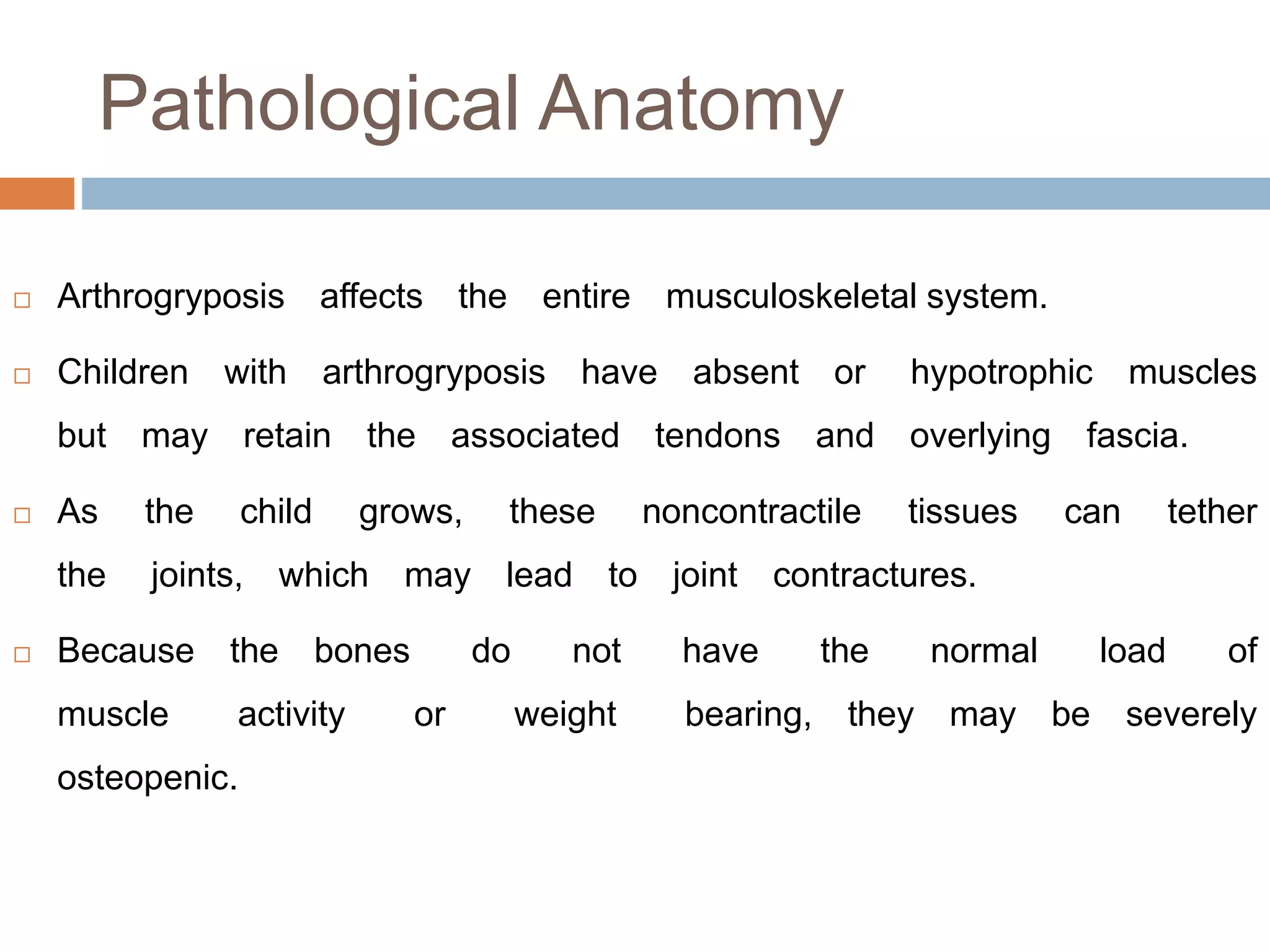 Arthrogryposis | PPTX