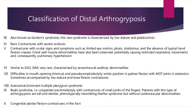 Arthrogryposis multiplex congenita
