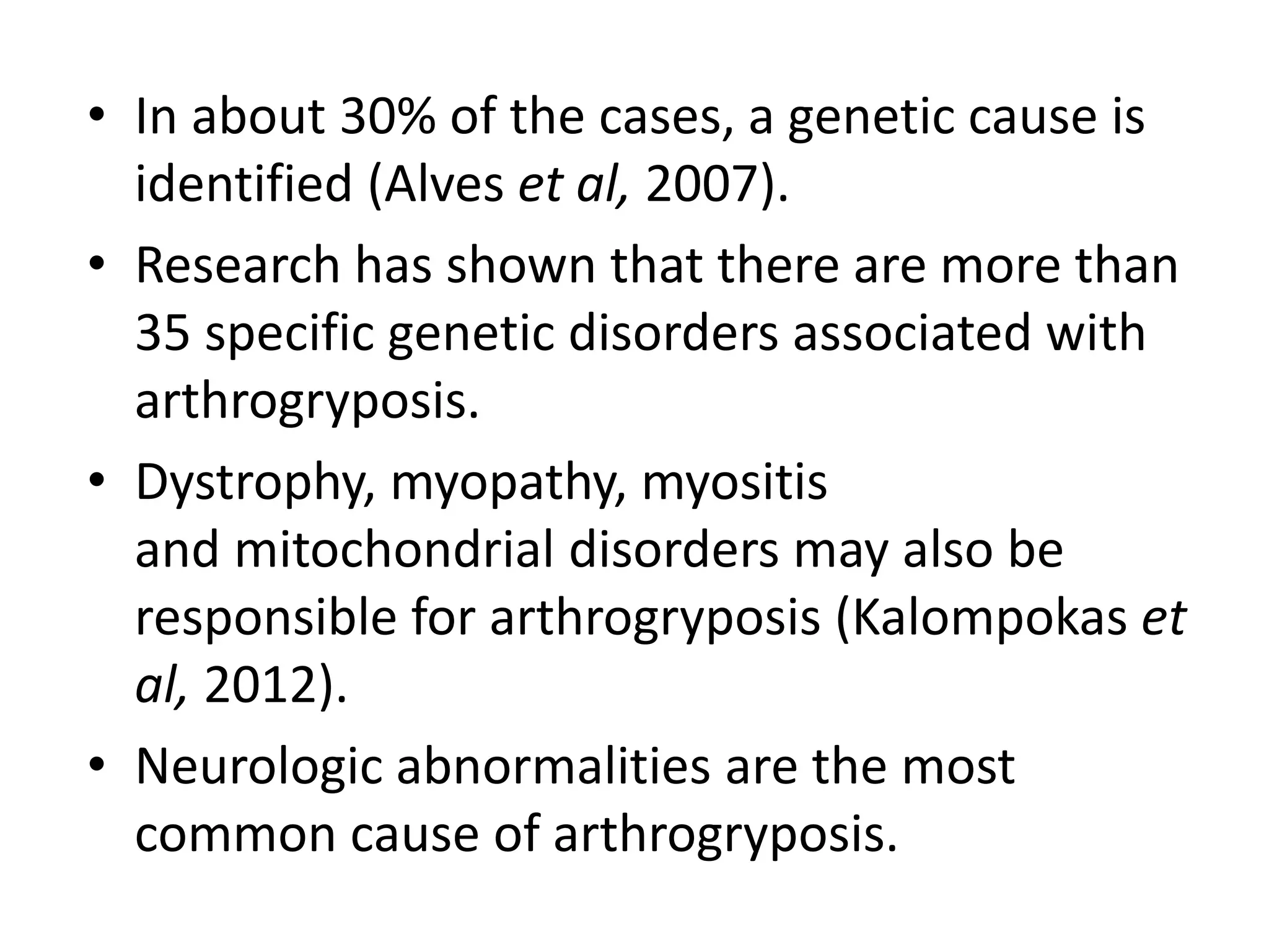 Arthrogryposis multiplex congenita | PPTX