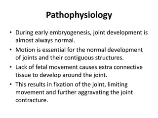Arthrogryposis multiplex congenita | PPTX