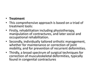Arthrogryposis multiplex congenital congenital disorder | PPTX