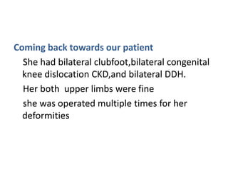 Arthrogryposis multiplex congenital congenital disorder | PPTX