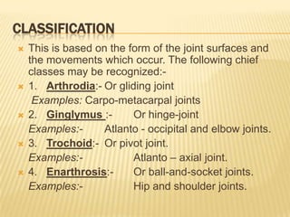Arthrology | PPTX