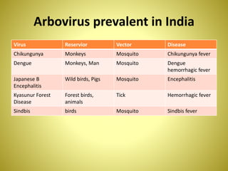 Arthropod – borne viral diseases | PPTX