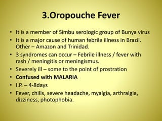 Arthropod – borne viral diseases | PPTX