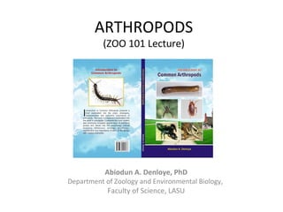 Arthropods: An Introduction for Beginners | PPT