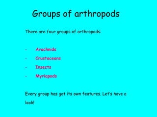 Arthropods presentation | PPS