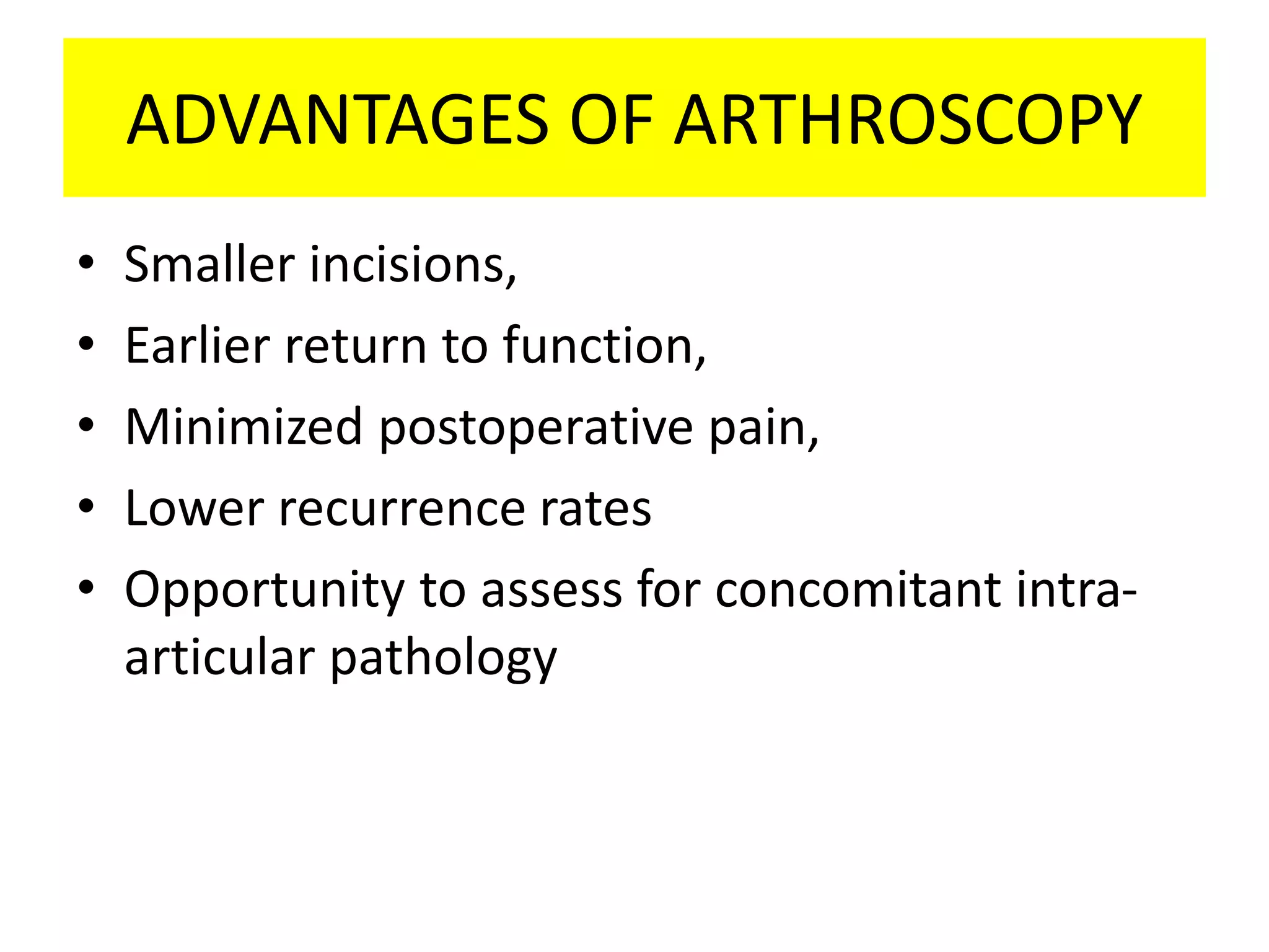 Arthroscopic excision of gnglion cyst | PPT