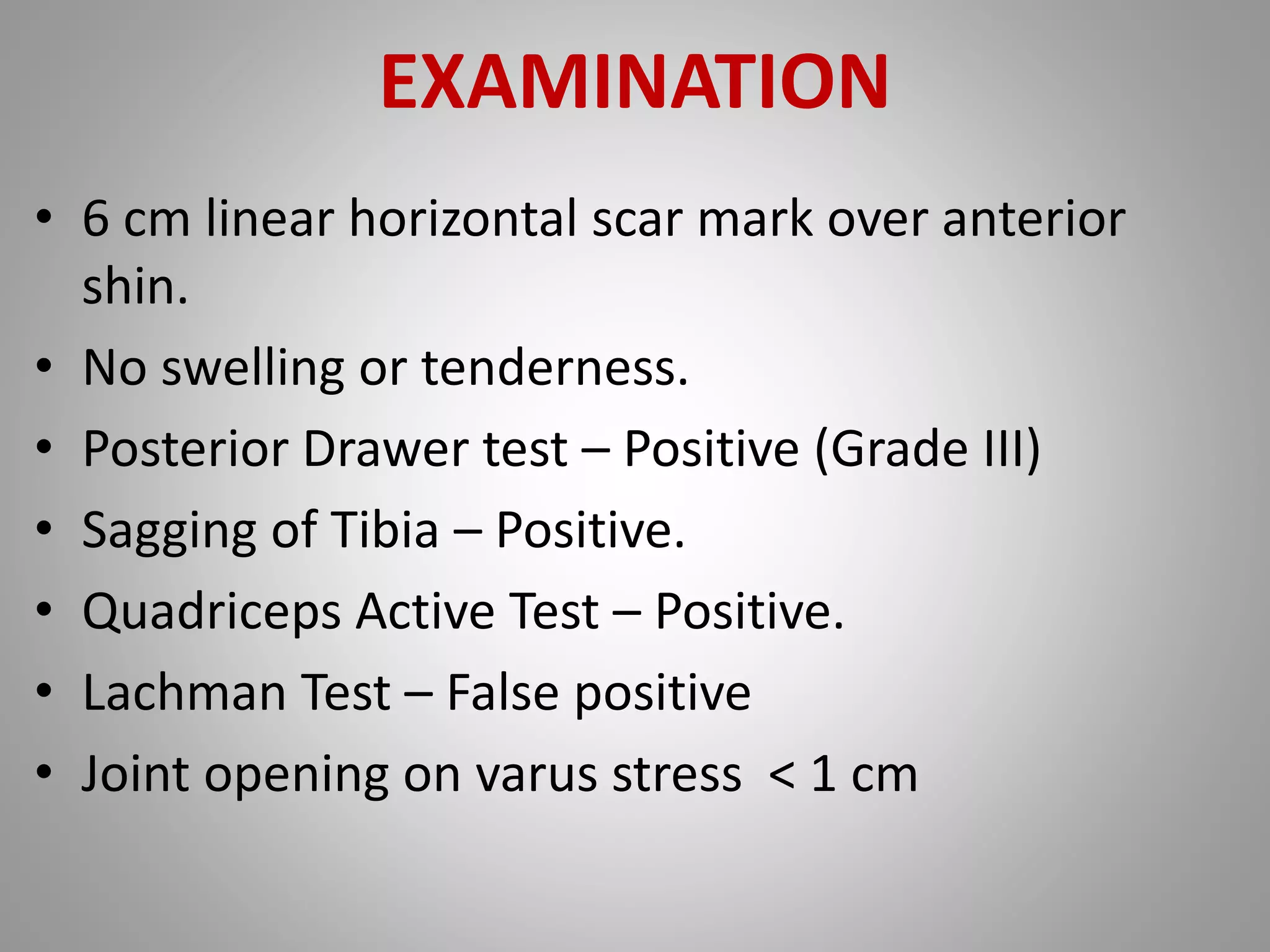 Arthroscopic pcl reconstruction | PPTX