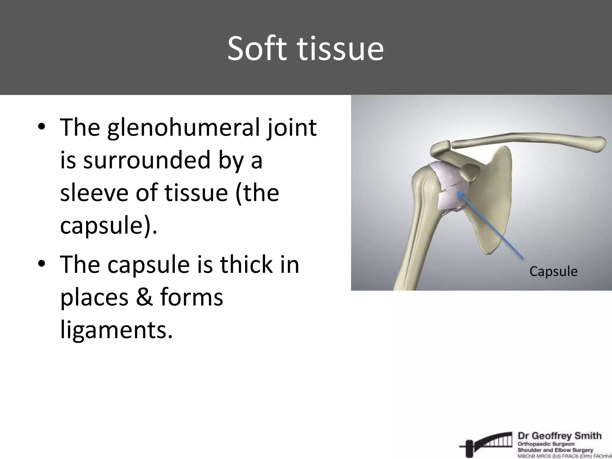 Arthroscopic shoulder stabilisation patient information | PPTX