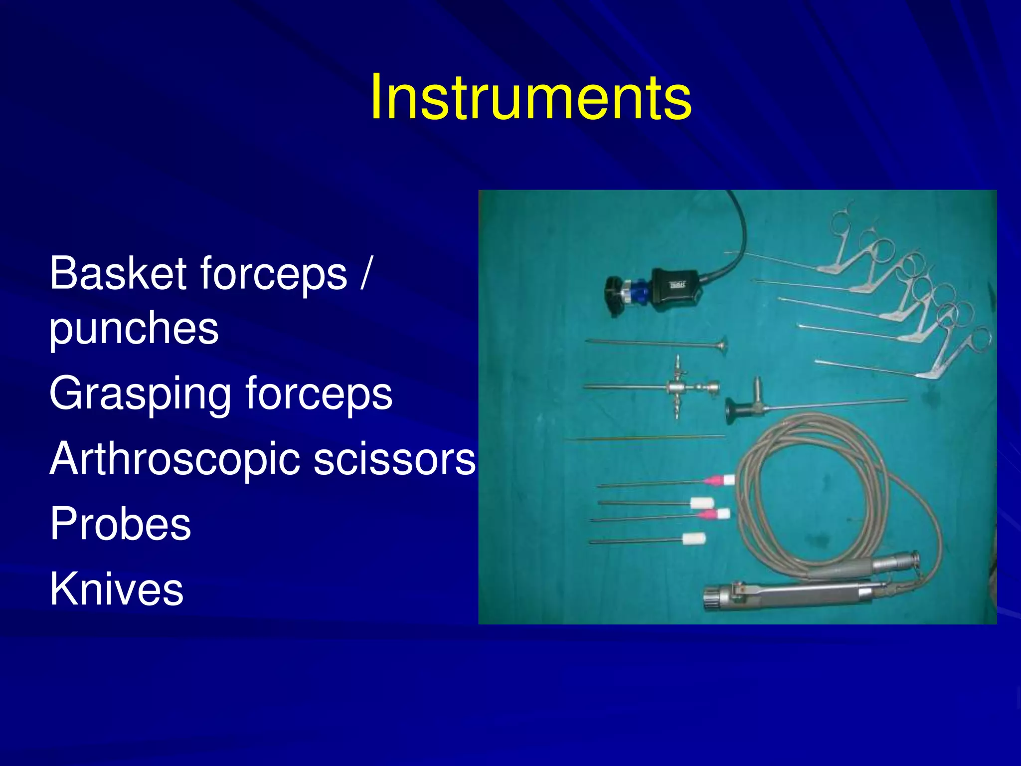 Arthroscopic surgical instruments-dr_shekhar_srivastav | PDF